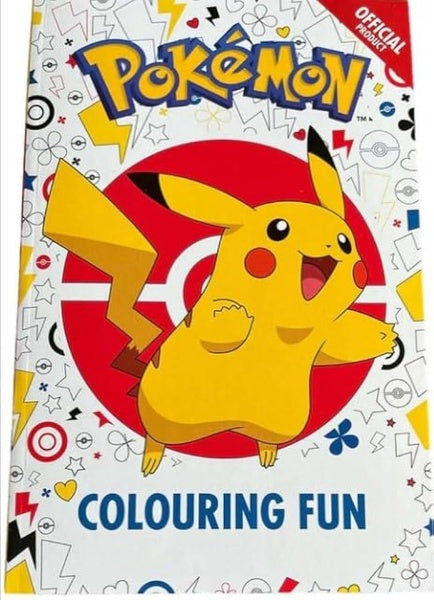 Pokémon Colouring Fun Colouring Book – Kiwi Kids Gifts
