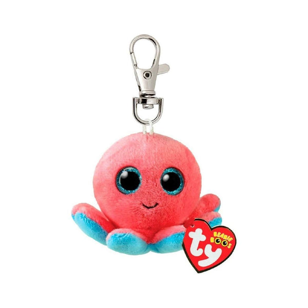 Ty Beanie Boos Sheldon Coral Octopus Clip – Kiwi Kids Gifts