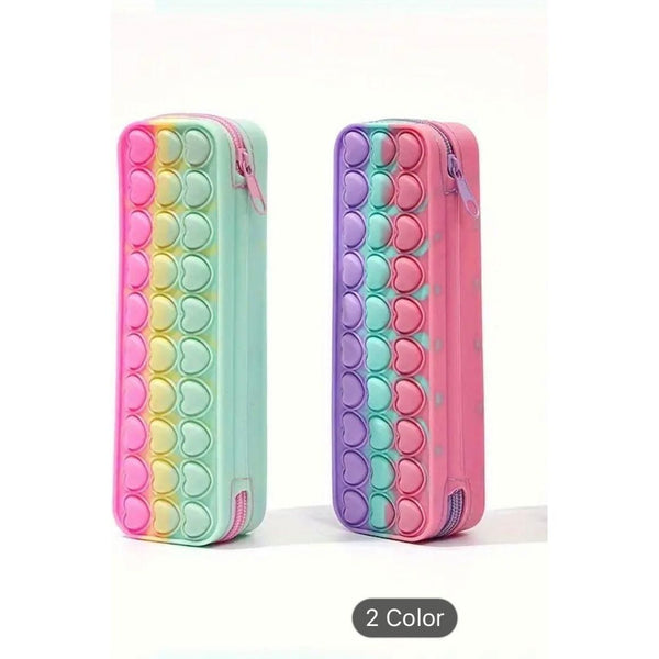 Silicone Pop Fidget Pencil Case – Kiwi Kids Gifts